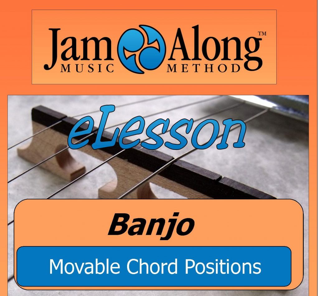 Movable Chord Shapes For Banjo Jamalong Music Method